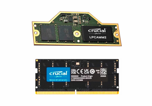 Crucial Presenta La RAM LPCAMM2: Rendimiento Récord Para Portátiles AI ...